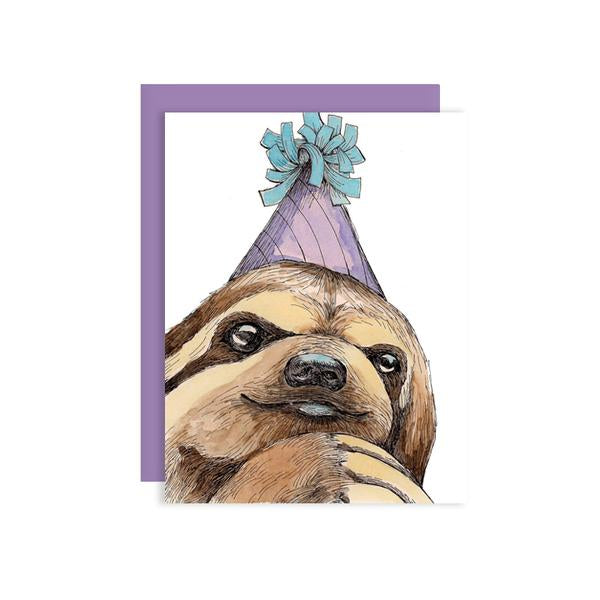 Party Sloth Card - FOLD goods